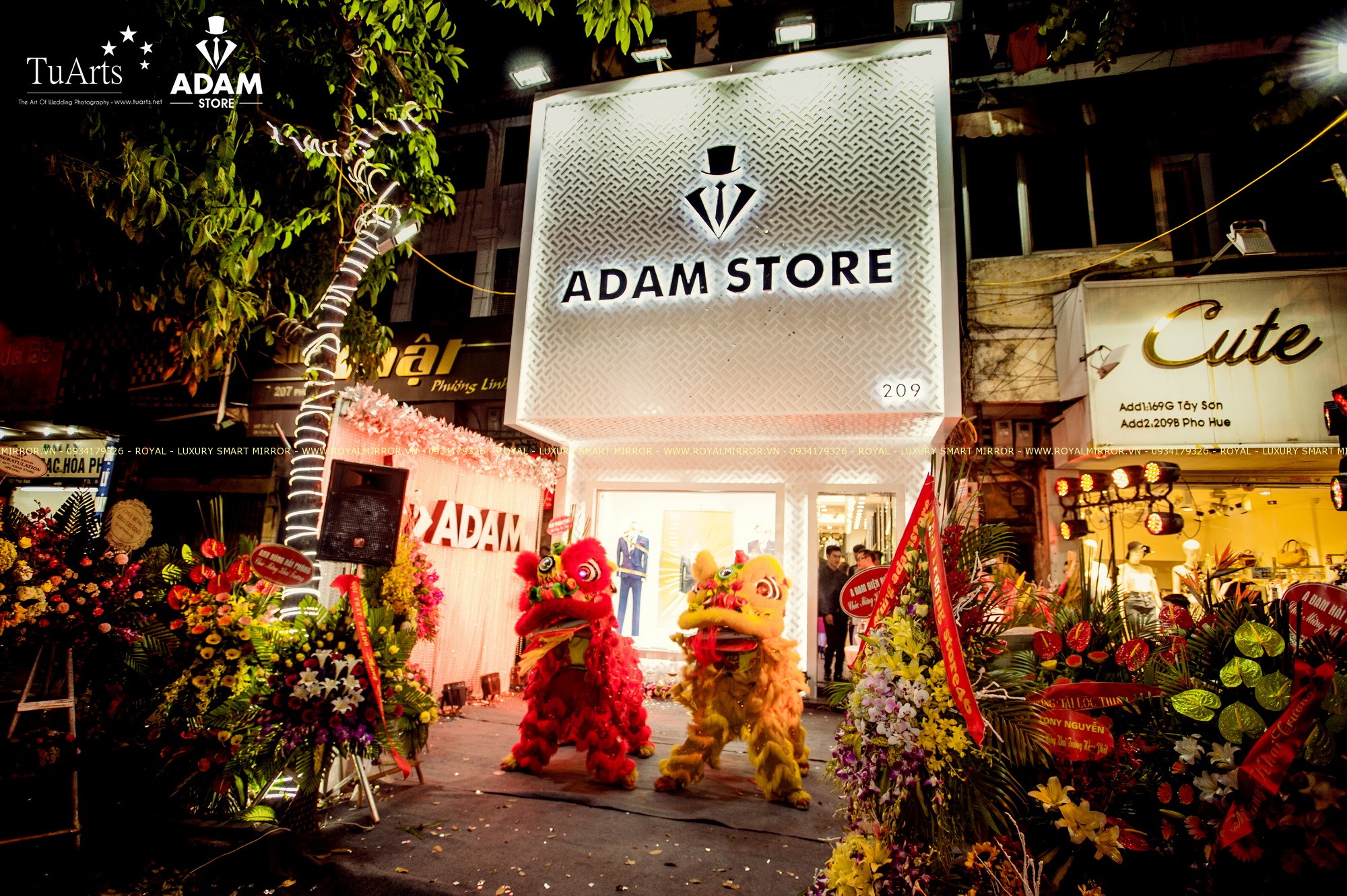 Gương thử đồ cao cấp cho chuỗi showroom thời trang cao cấp ADAM STORE - GƯƠNG HOÀNG GIA - Gương ...